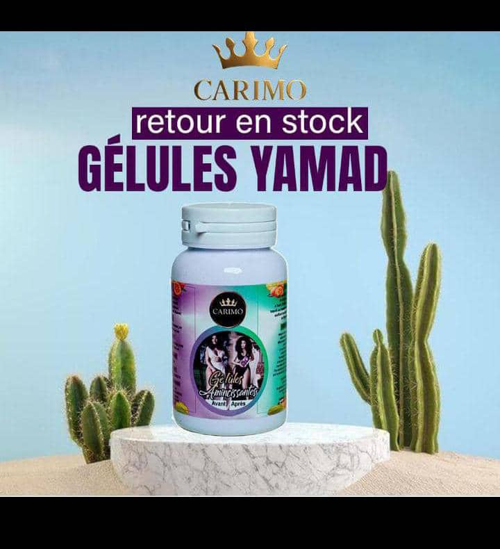 Carimo Gélules YAMAD – Herbal Beauty & Wellness Supplement – Zudie ...